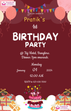 Personalized Birthday Cards with Photos | Birthday Invitation Card ...