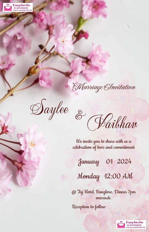 Design Modern and Chic Wedding Invitations InvitePro | Wedding ...